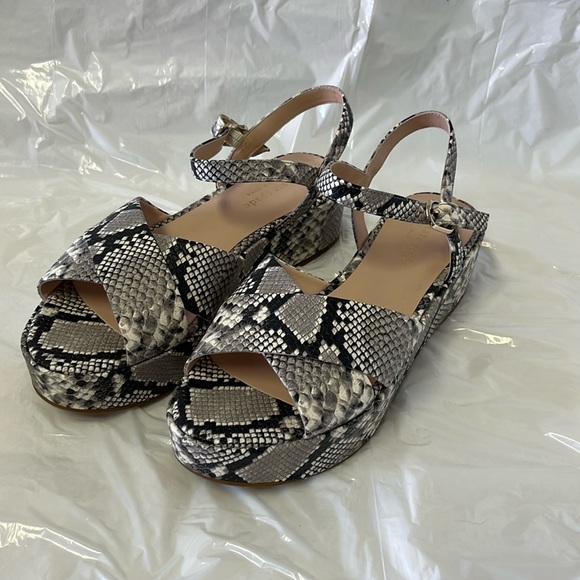 kate spade | Shoes | Never Worn Kate Spade Bunton Snake Platform Sandal | Poshmark